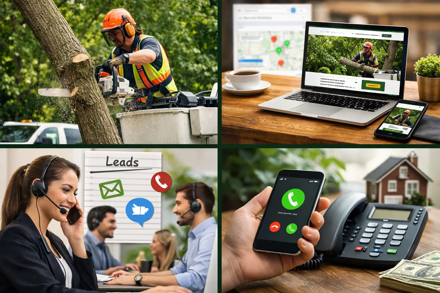 AI Receptionist for Tree Services - 24/7 Coverage